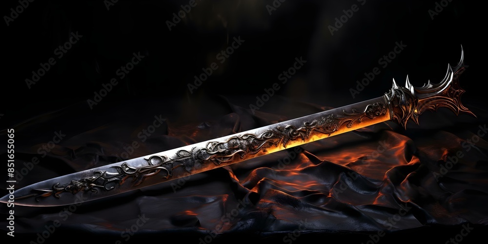Crafting a sword is a detailed process that transforms raw metal into a ...