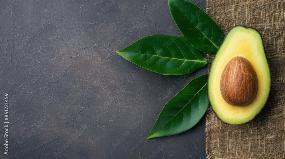Avocado pit used as a sacred object in a tribal ceremony A symbolic ...