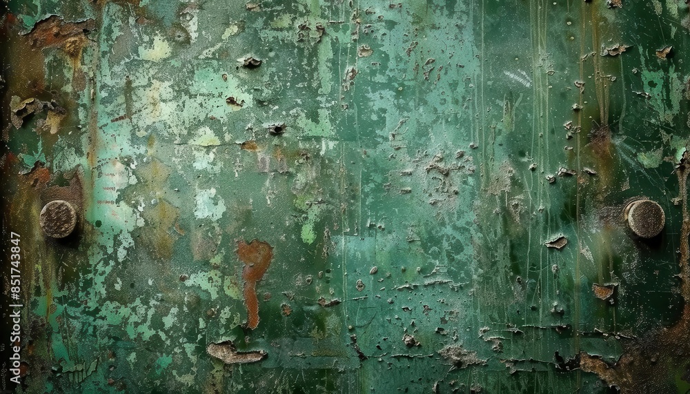 grunge sage green metal texture background rustic industrial design ...