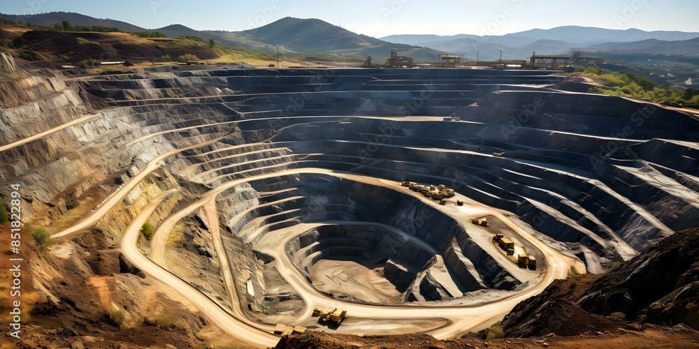 Reclamation Techniques for Managing Natural Resources in Open-Pit Mines. Concept Mine ...