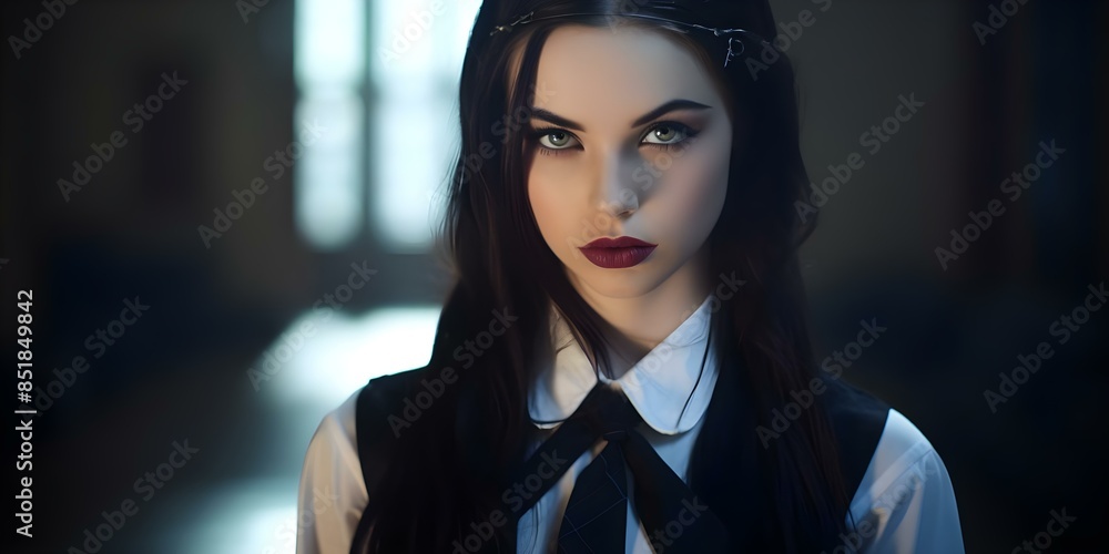 Urban Fantasy Goth Vampire Romance The Chic Girl in School Uniform ...