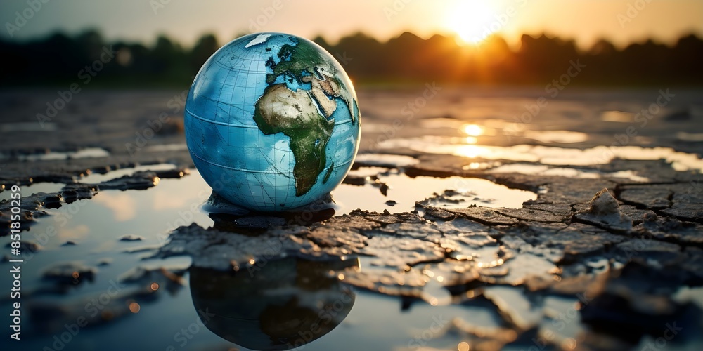 Planet Enduring Water Scarcity Amid Global Warming and Greenhouse ...