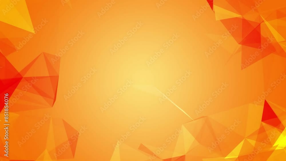 Abstract red and orange background. luxury 3D background with random ...