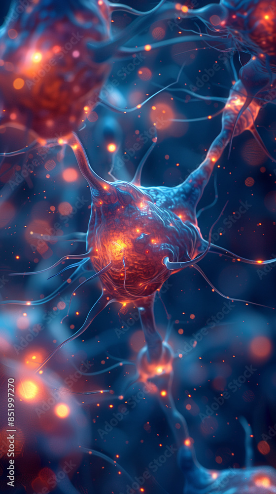 High-resolution image of sensory neurons in the brain with detailed ...