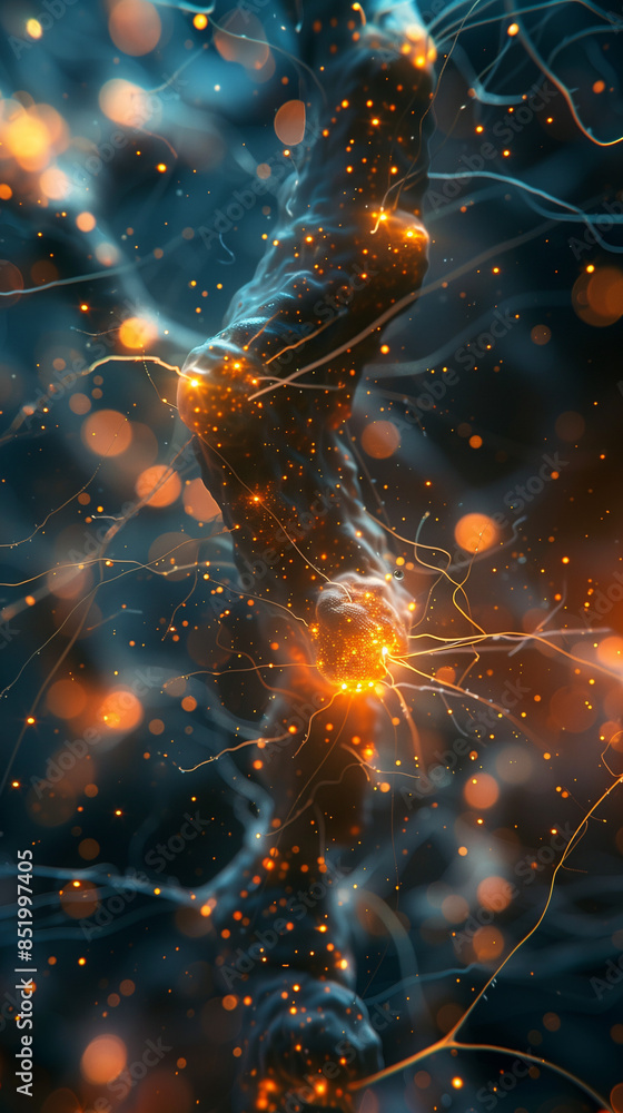 High-resolution image of sensory neurons in the brain with detailed ...