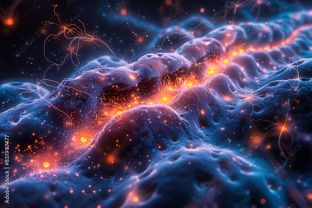 High-resolution image of sensory neurons in the brain with detailed ...