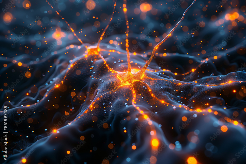 High-resolution image of sensory neurons in the brain with detailed ...