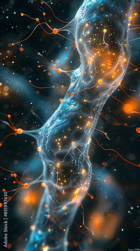 High-resolution image of sensory neurons in the brain with detailed ...