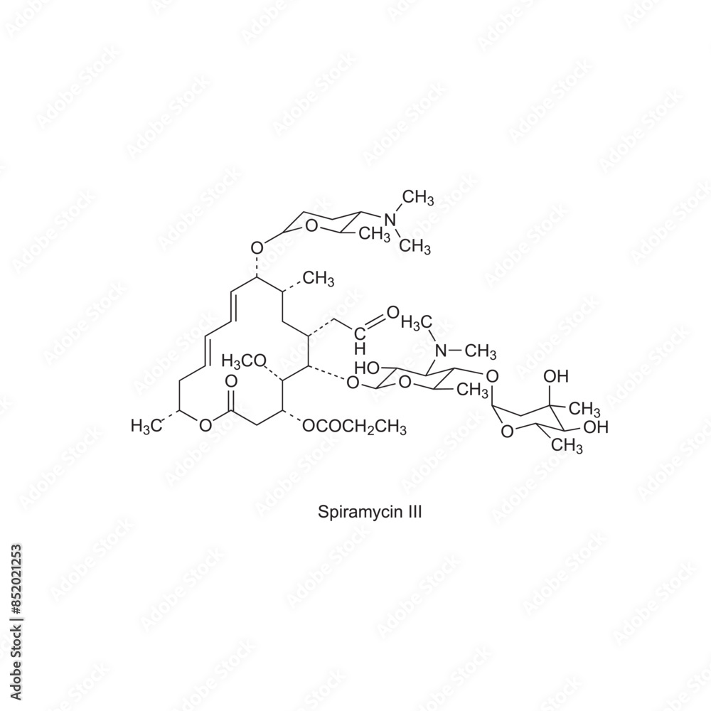 Travoprost flat skeletal molecular structure Prostaglandin Analogue ...