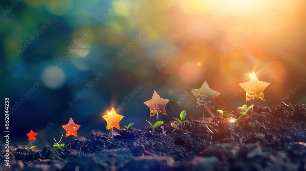 Success Symbols: Include subtle symbols of success and achievement ...