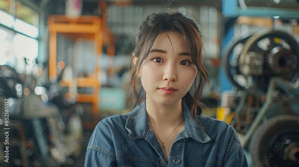 Asian women get contact numbers from Asian male auto mechanics after ...