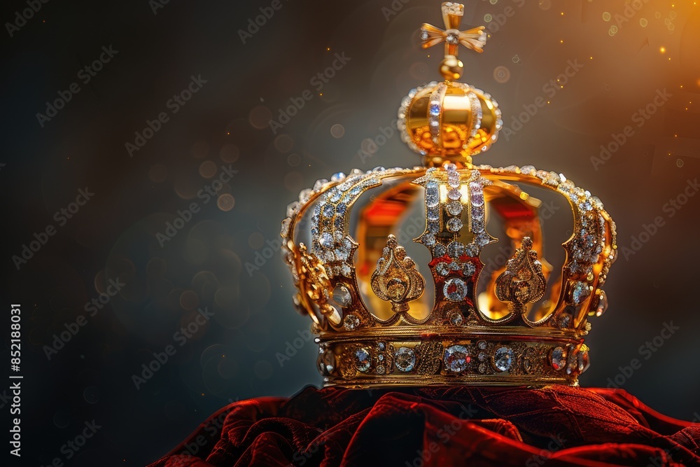 Regal icon: crown in history and culture, highlighting its role in ...