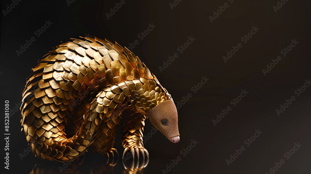 African Tree Pangolin, Armor of Survival Pangolin Self Defense Cur ...