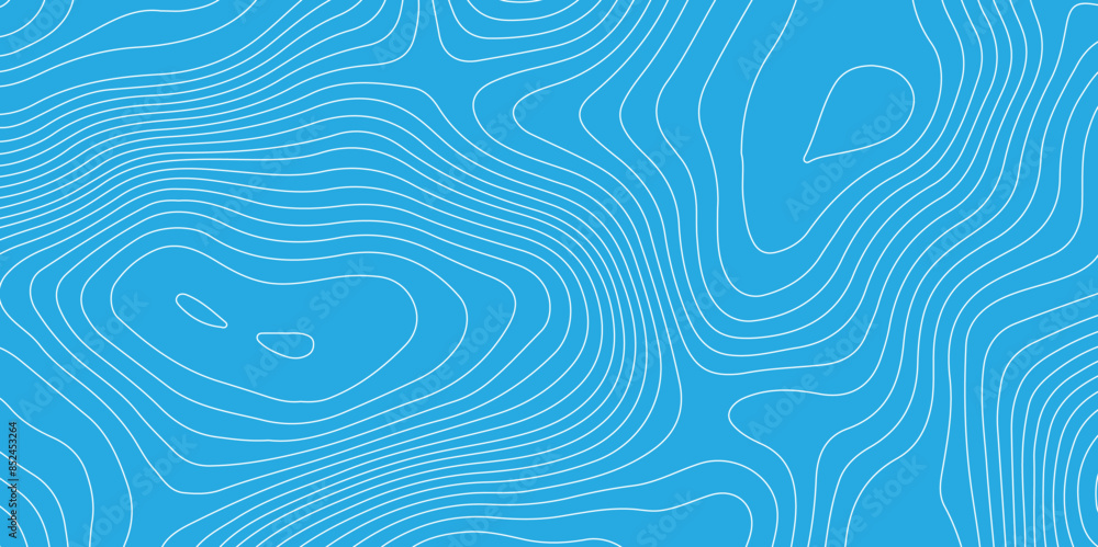 Abstract topography geography contour map and curve reliefs background ...