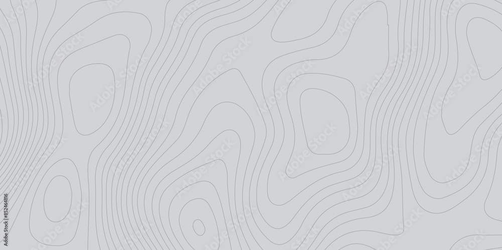 Abstract topography geography contour map and curve reliefs background ...