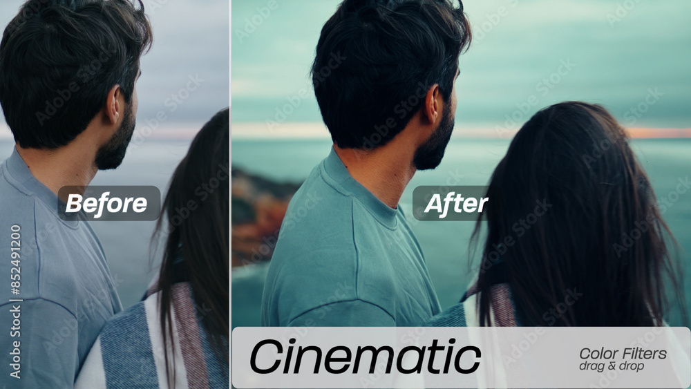 Cinematic Color Filters Stock Template | Adobe Stock