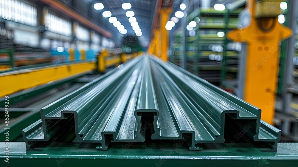 Metal profile angles of equal measurements made from steel and iron are ...