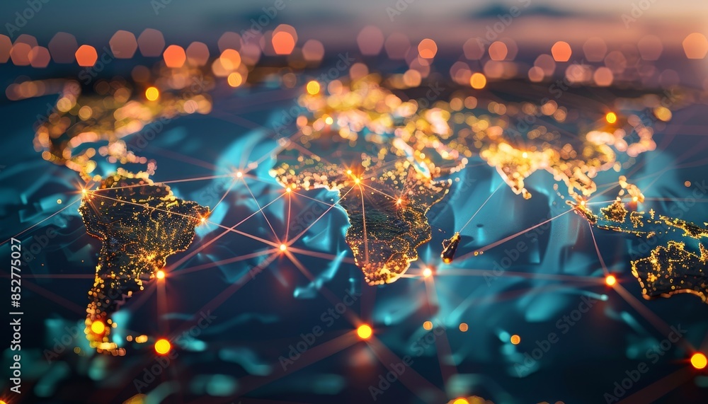 Exploring global trade mapping vital shipping routes and supply chain ...
