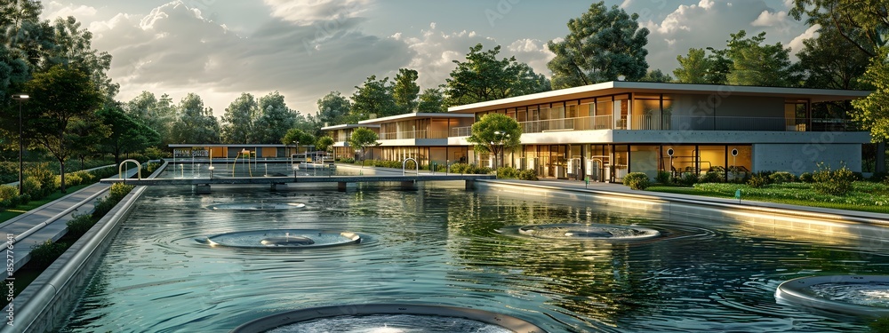 Sustainable Microgrid Powering Local Water Treatment Plant in Scenic ...