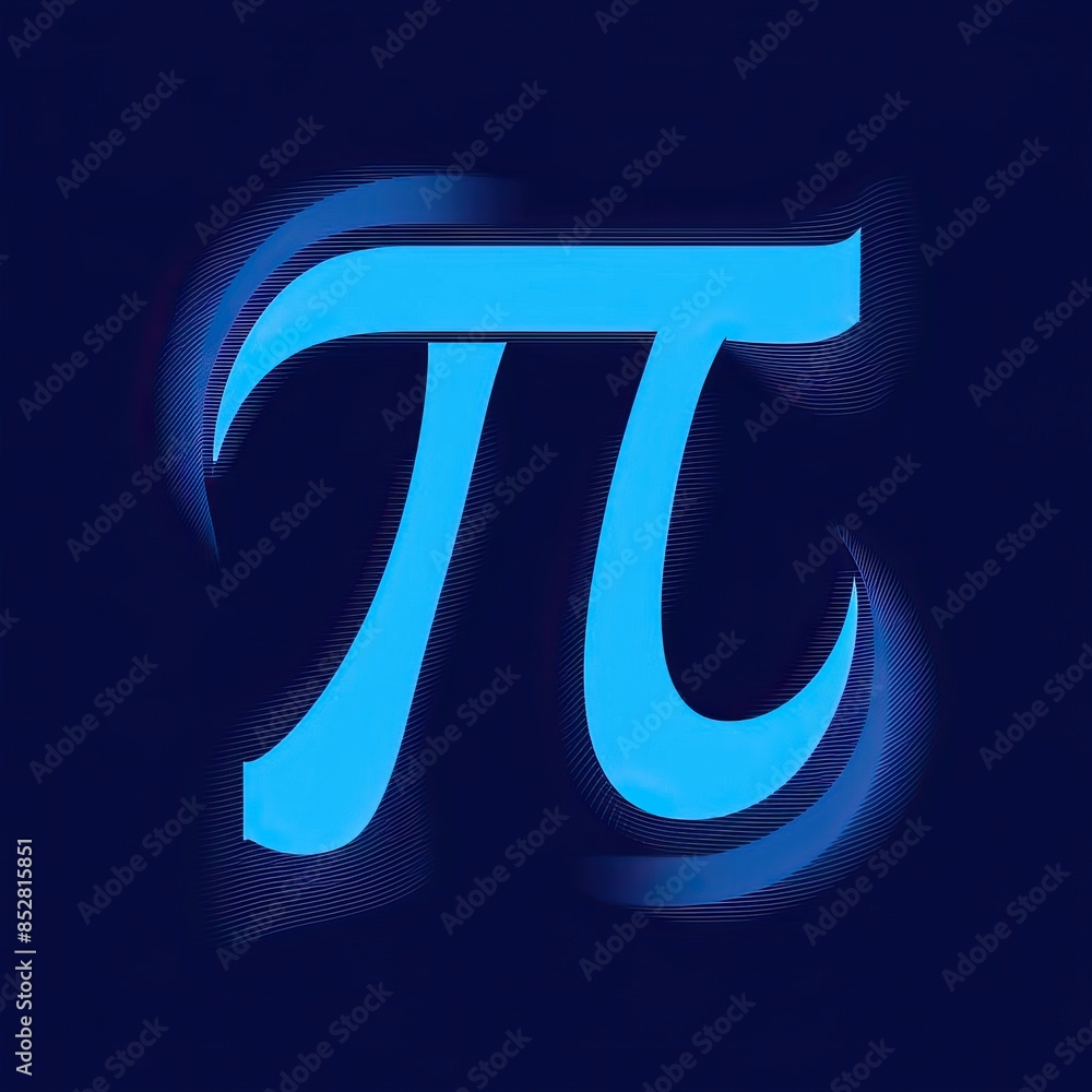 Pi Approximation Day, Poster, Post, Banner, illustration Art. Pi ...