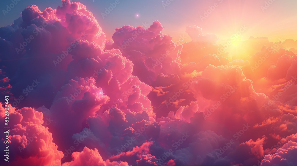 Sun heaven God yellow amazing beautiful shining with sunrise behind ...