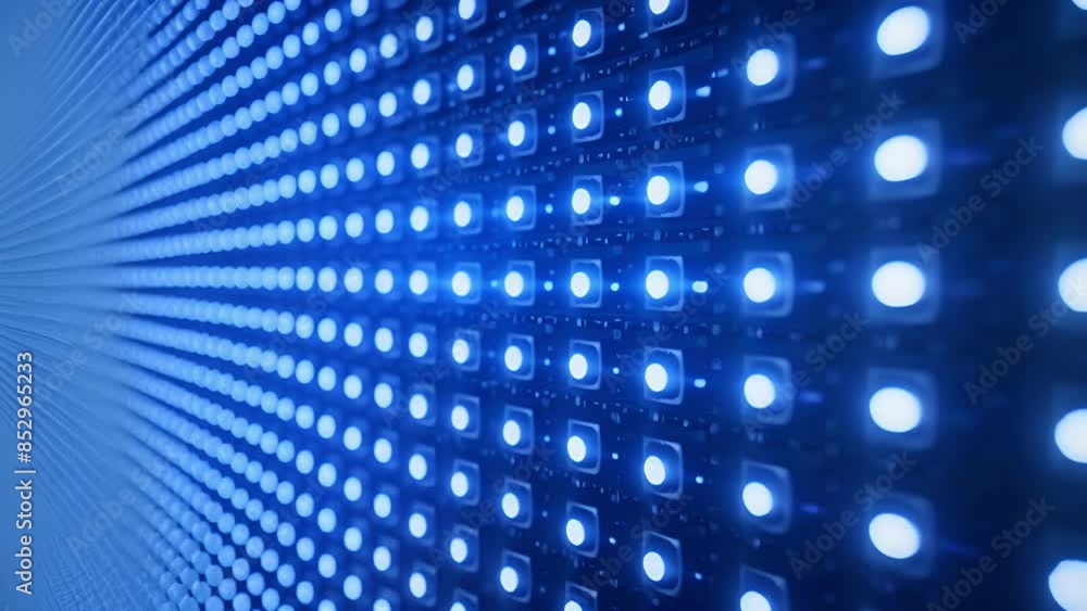 Detailed texture of an LED light panel showcasing the tiny chips and ...