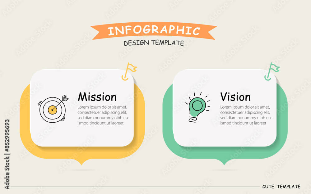 Comparison Infographic Design Template, Comparison between companies ...