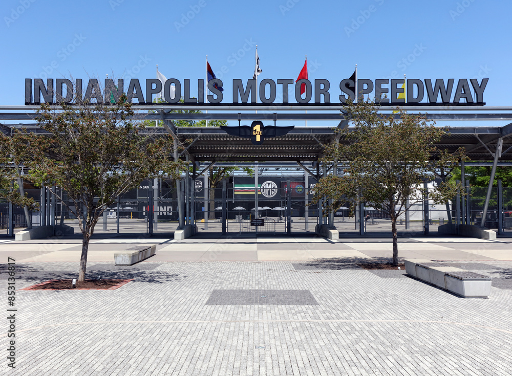 Indianapolis, Indiana, USA - June 13, 2024: The exterior of the ...