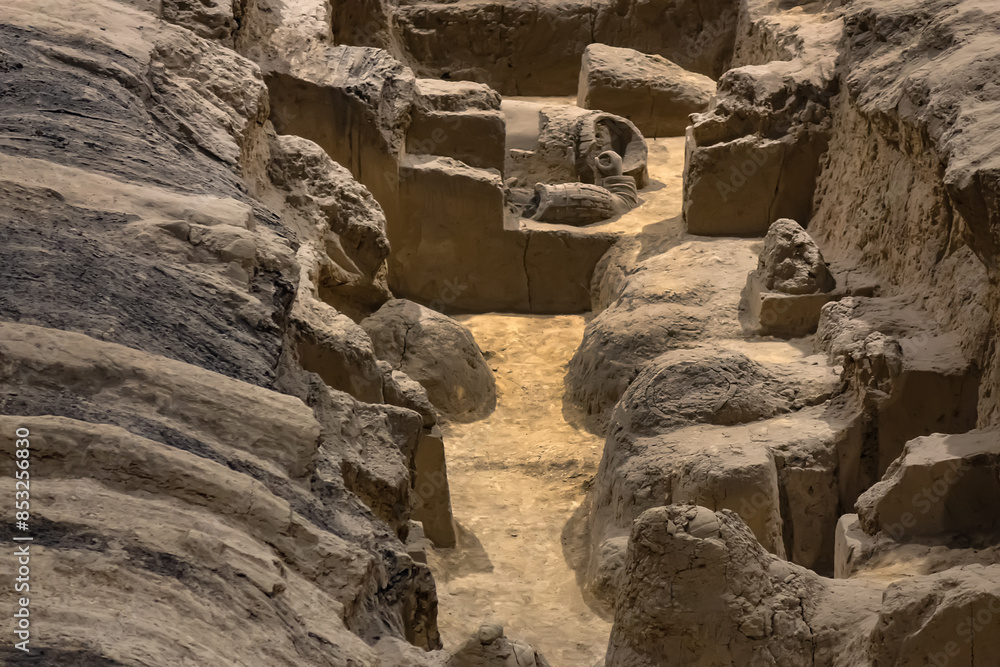 Qin Shi Huang Mausoleum of First Emperor of China: PIT 2 - terracotta ...