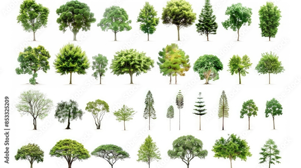 Variety of Trees - A comprehensive collection of different tree species ...