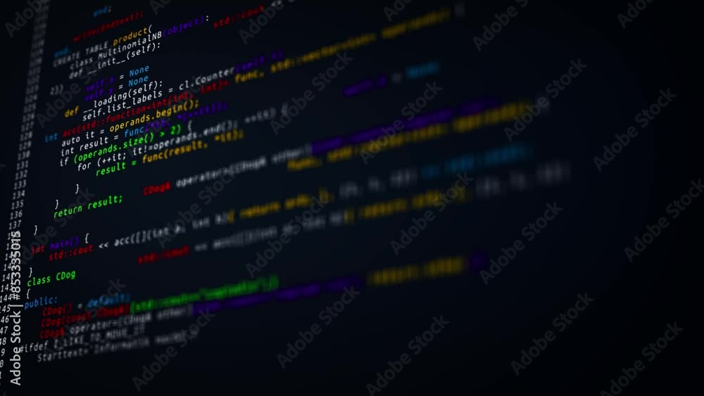 Virus Code And Software Hack Concept Cyber Security Binary Code Encryption Data Privacy