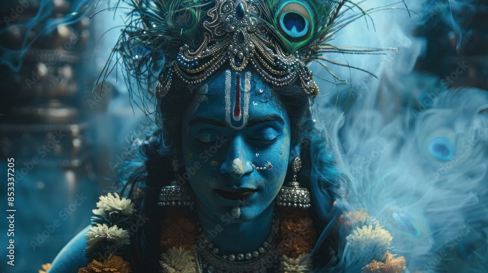 Divine celebration: happy krishna janmashtami, birth of lord krishna ...