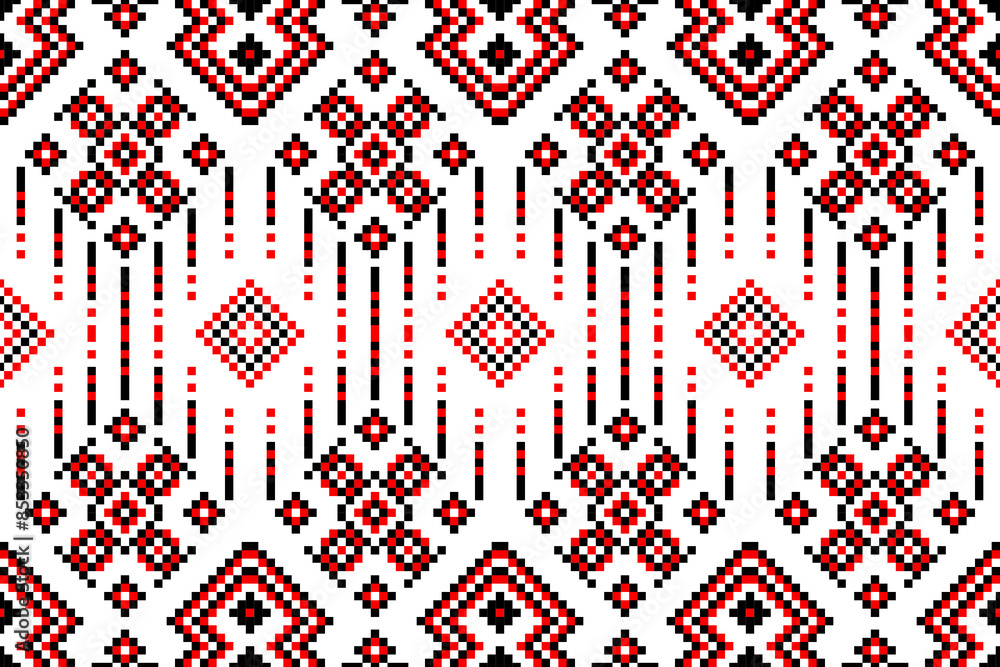 Pixels, Red and black square dots Collage in Pictures, Pixel Patterns ...