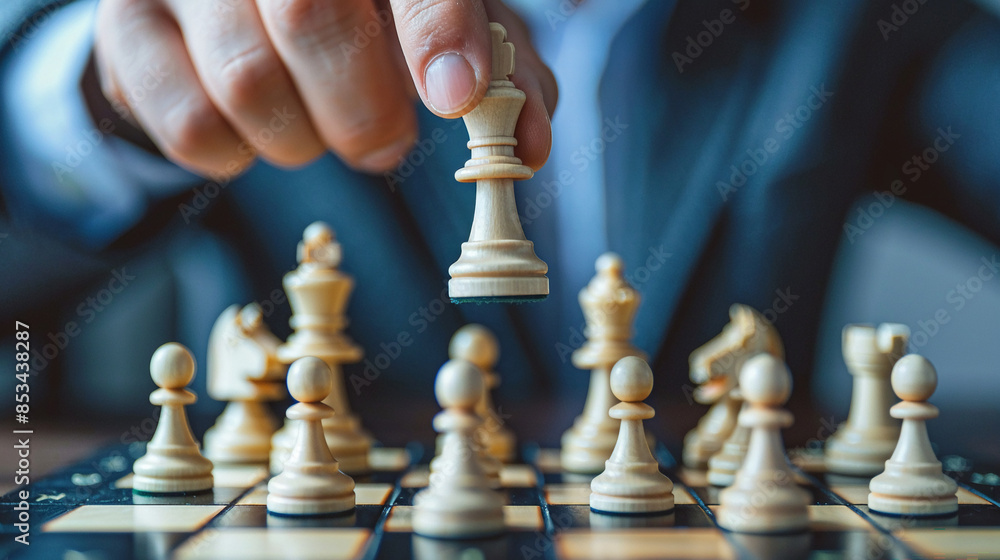 Strategic planning involves setting long-term goals and identifying the ...