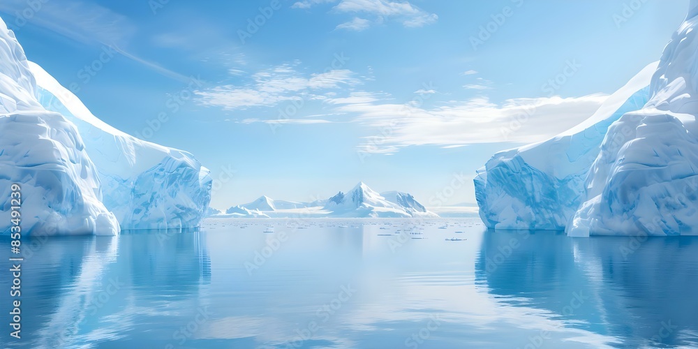 Climate change melting icebergs rising sea levels extreme weather ...