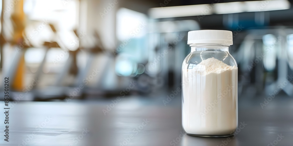 Visual Representation of Creatine Monohydrate Powder for Enhancing ...