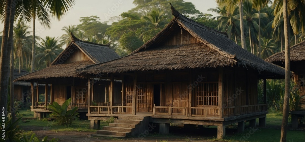 Javanese traditional houses, Indonesian traditional houses are often ...