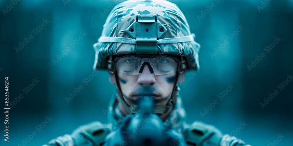 US and USSR engage in WWIII with US Army Ghost Army. Concept Military ...