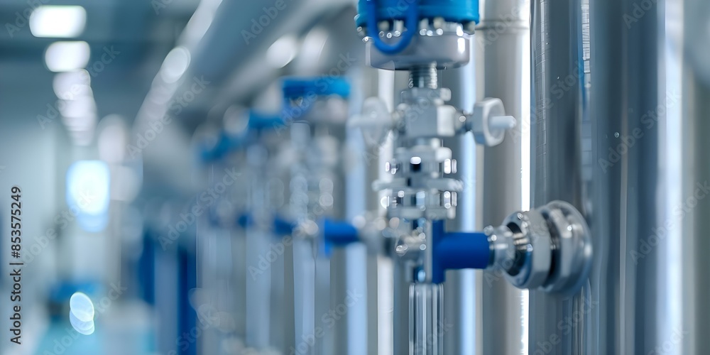 Desalination Plant Uses Reverse Osmosis Equipment to Remove Salt from ...