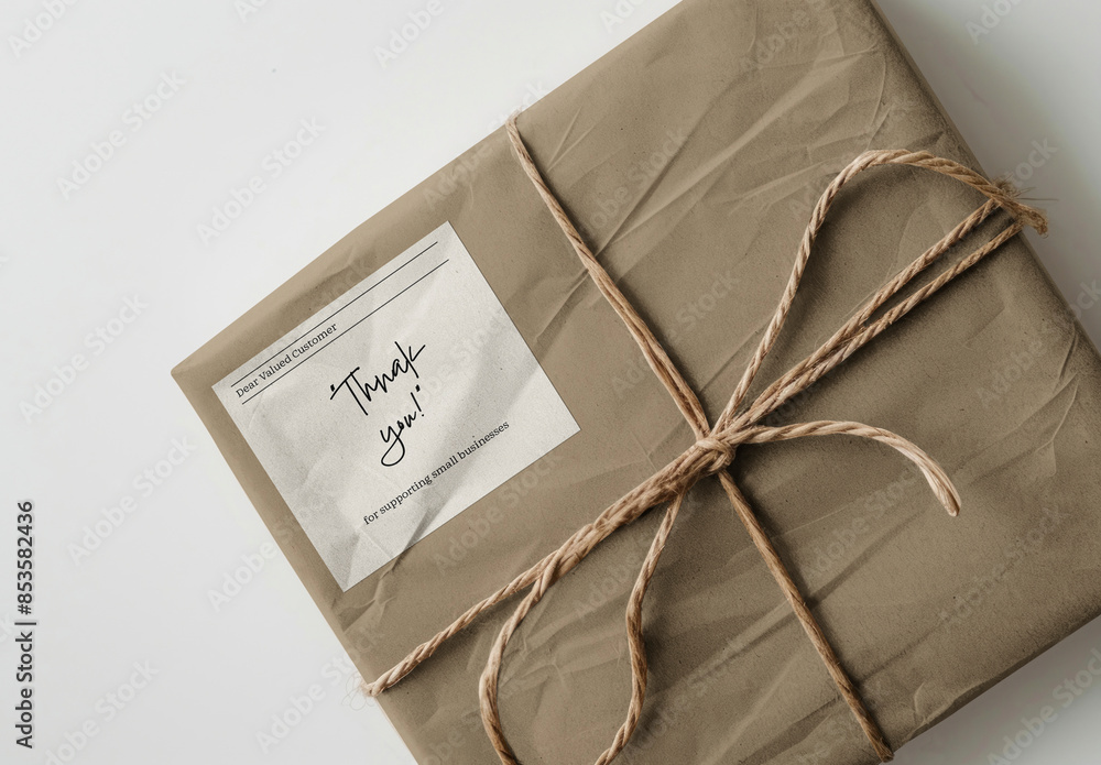 Minimal Craft Plain Packaging Mockup With Generative AI Stock Template ...