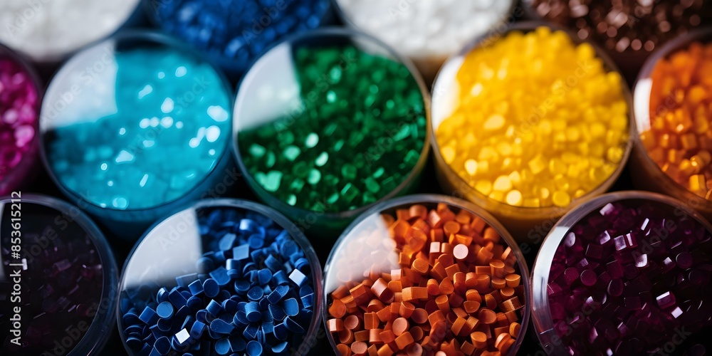 Initiative encourages recycling of colorful plastic pellets for ...
