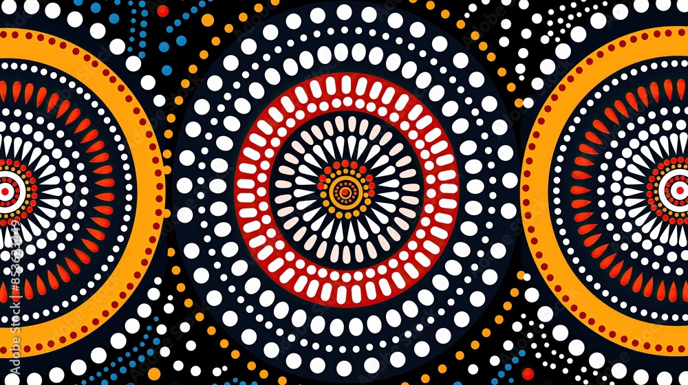 Native Australian tribal art styles comparison - Australian Native Tribe