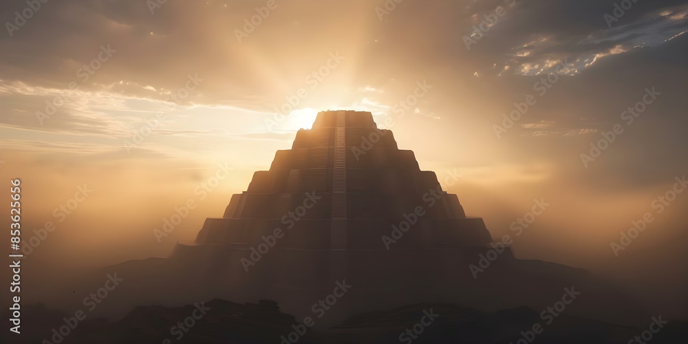 Tower of Babel Biblical Tale of Language Diversity and Dispersion ...