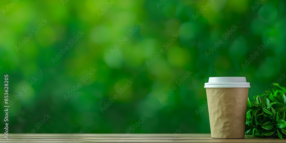 Sustainable Packaging Mockups Featuring Biodegradable Plastic and ...