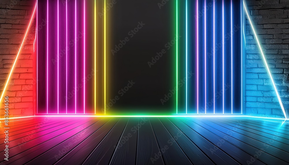 The colors of neon lights can be customized by mixing different gases ...