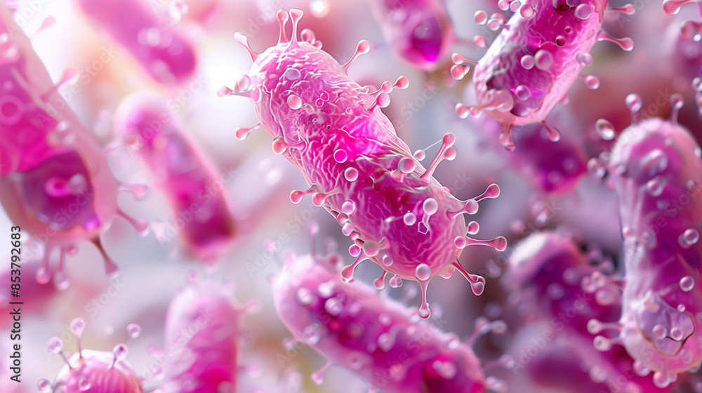 Bacterium (bacteries, bacteria, microbiome, cells, bacterie) infection ...