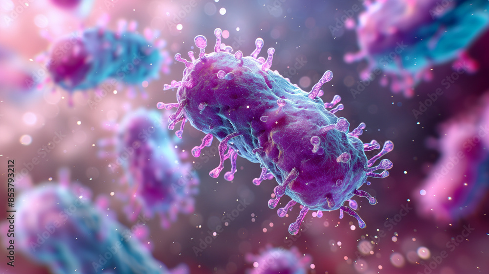 Bacterium (bacteries, bacteria, microbiome, cells, bacterie) infection ...