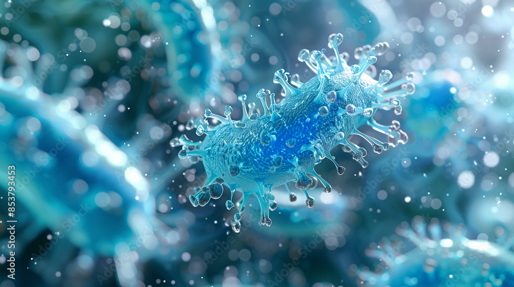 Bacterium (bacteries, bacteria, microbiome, cells, bacterie) infection ...