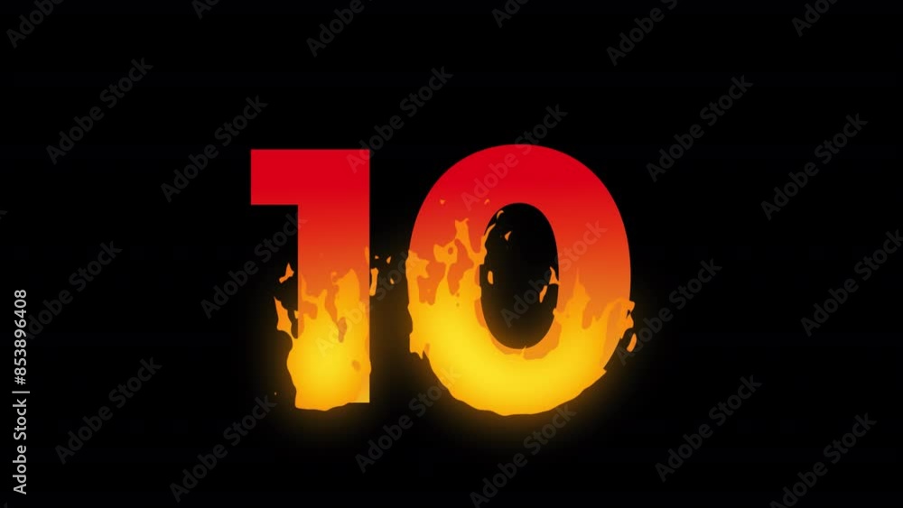 10 burning text,Fire burning alphabets 2D style, Epic Fire Alphabet and ...