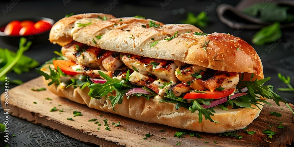 Chicken fillet sandwich with parmesan cheese sauce described as subpar ...